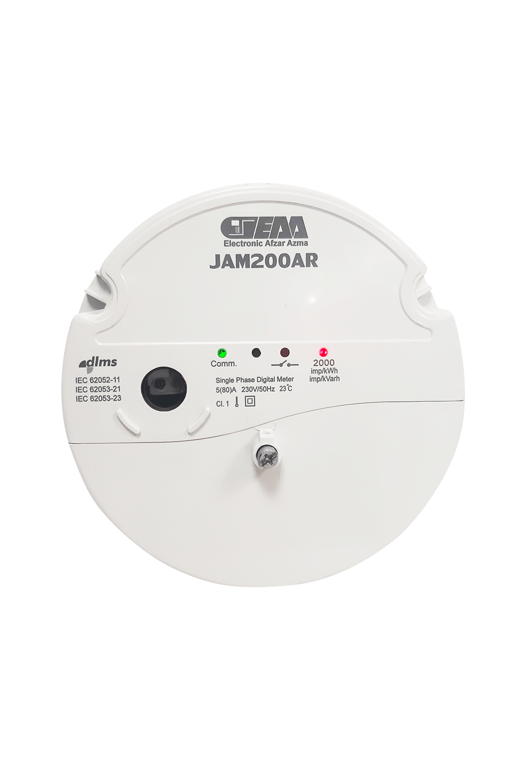 Electronic AfzarAzma | JAM200AR Round Single-Phase Smart Meter
