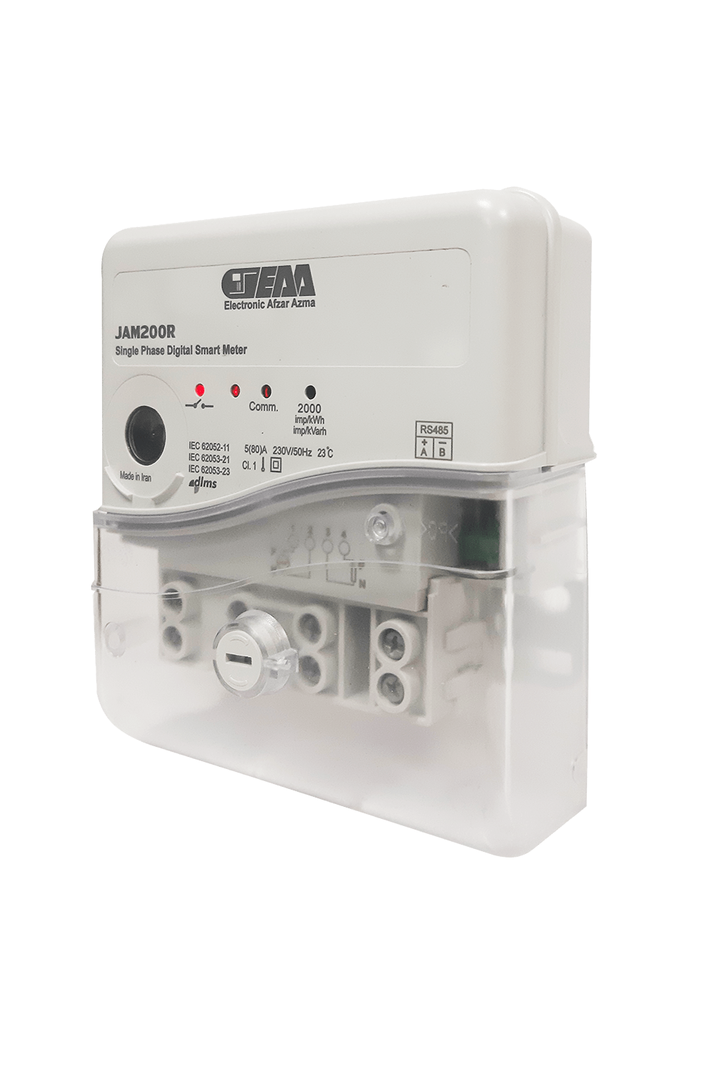 شرکت الکترونیک افزارآزما | JAM200R Terminal Single-Phase Smart Meter